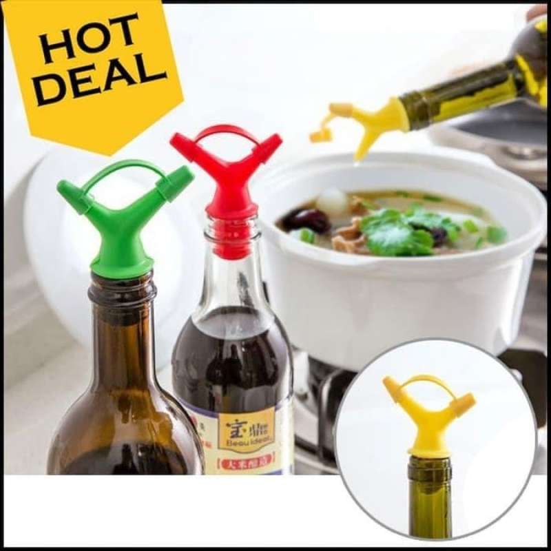 Jual corong botol anti tumpah / tutup botol kecap / tutup botol minyak ...