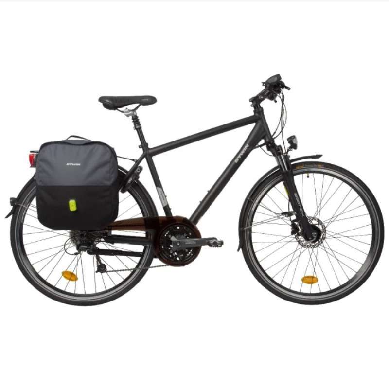 Jual Tas pannier panier bag tas sepeda touring panir bag btwin di ...