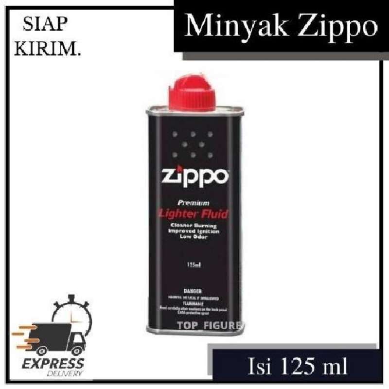 Jual Top_Figure Minyak Zippo Original isi 125 ml - Hitam di Seller ...