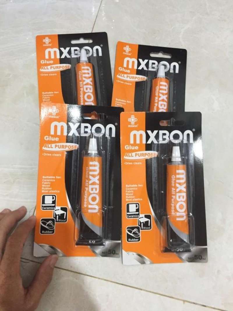 Jual Lem Serbaguna Transparan Mxbon 50 Ml Untuk Kain Kayu Keramik Plastik Di Seller Toko Di ...