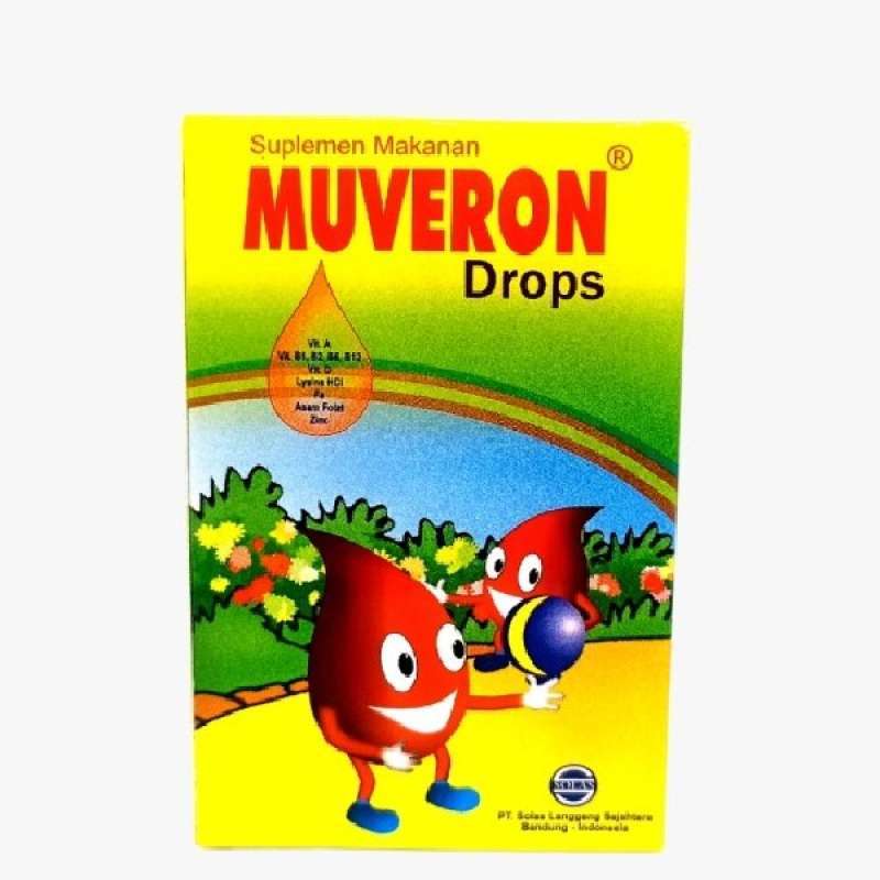 Promo Muveron Muperon Muferon Sirup 100 Ml Drop 15ml Multivitamin Zat ...