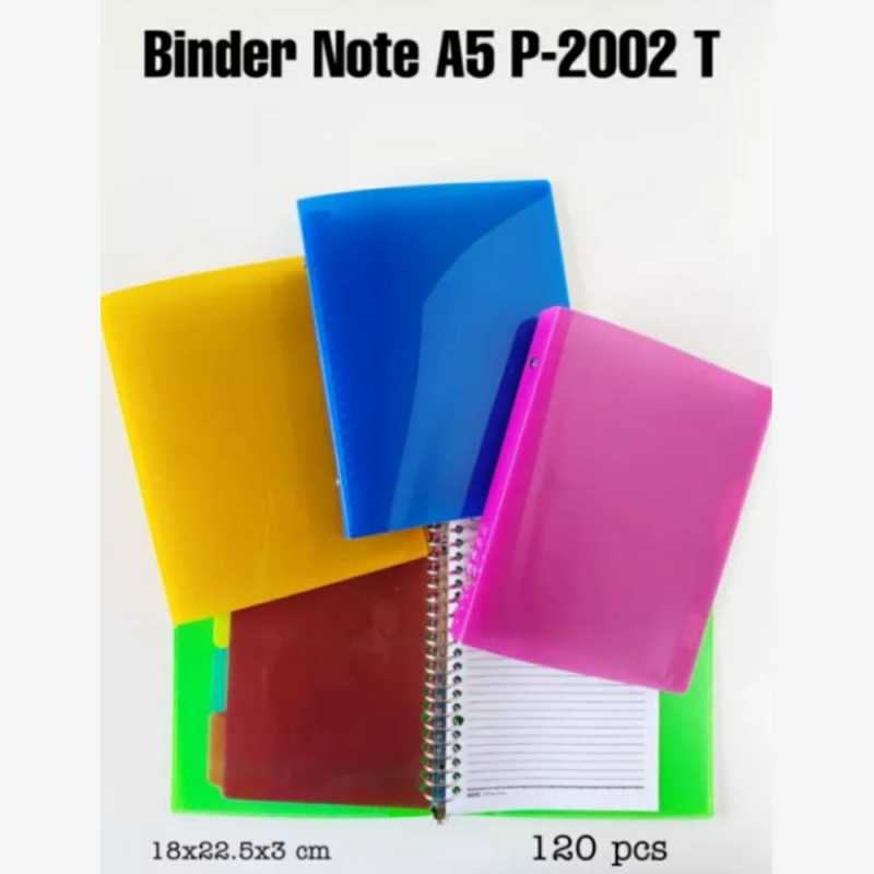 Promo Gasta Map Binder / Binder Note Polos Transparant Denga Slave A5 ...