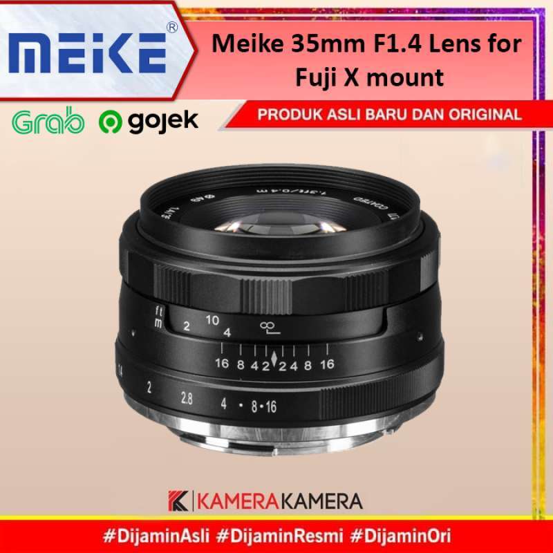 Jual KameraKamera Lensa Meike 35mm F1.4 Lens for Fujifilm X Mount ...