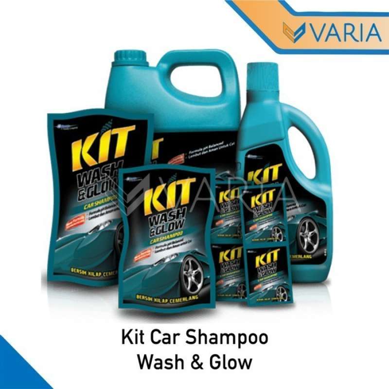 Jual Kit Car Shampoo Wash & Glow Refill Pouch 720 Ml Cuci Motor Mobil ...