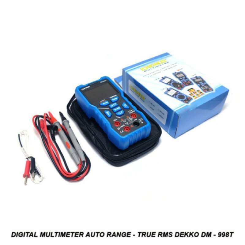 Jual Dekko DM-998T Digital Multimeter Auto Range - True RMS ...
