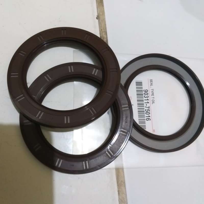 Jual JUAL seal as kruk seal crankshaft belakang toyota vios yaris ORIGINAL BERKUALITAS di Seller ...