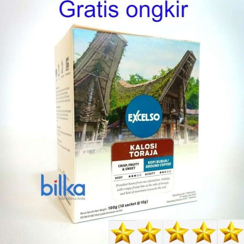 Jual EXCELSO Kalosi Toraja 100g di Seller Aliyun Store - Ngagelrejo ...
