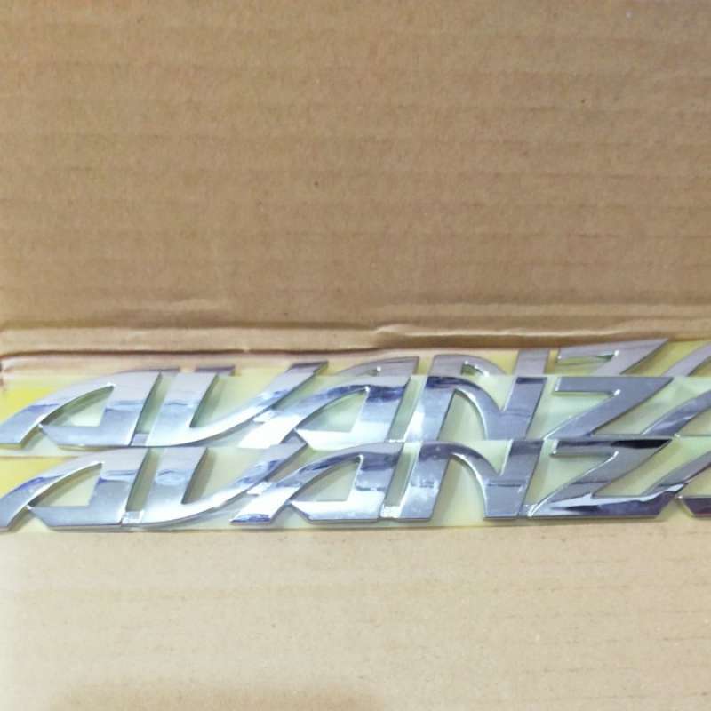 Jual EMBLEM TULISAN AVANZA ORIGINAL BARU di Seller NextLevelStore ...