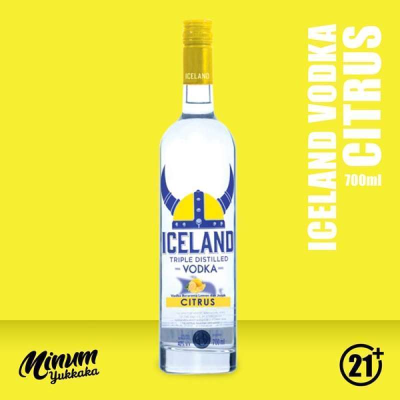 Jual Iceland Vodka Citrus 700ml Di Seller Minum Yuk Kaka Jakarta ...