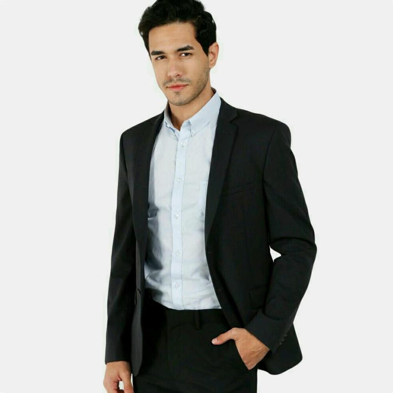 Promo Nikayu Semi Formal New Chris Style Jas Pria - Black Diskon 10% di ...