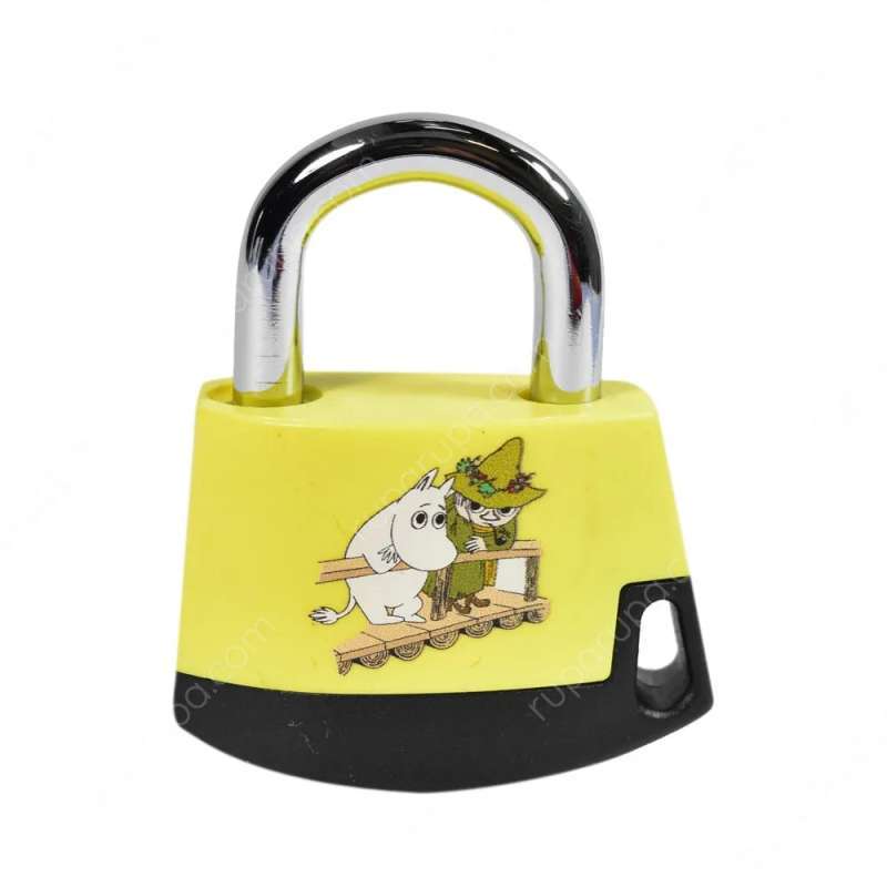 Promo Abloy Padlock Classic Gembok Moomin Troll & Snufkin - Kuning ...