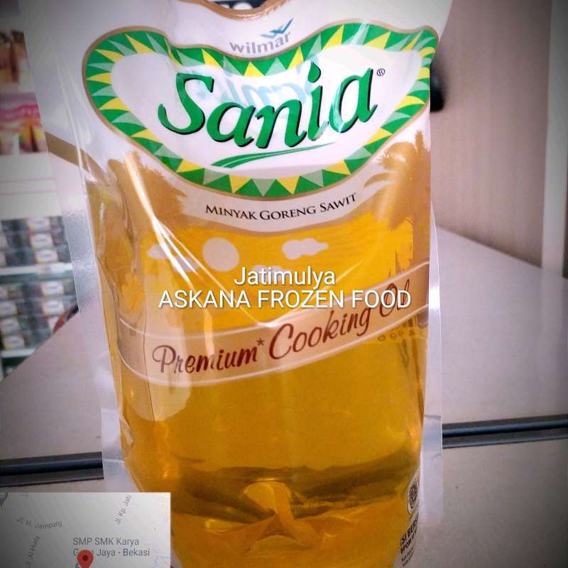 Jual SANIA MINYAK GORENG 2 LITER / LTR di Seller Askana Frozen Food ...