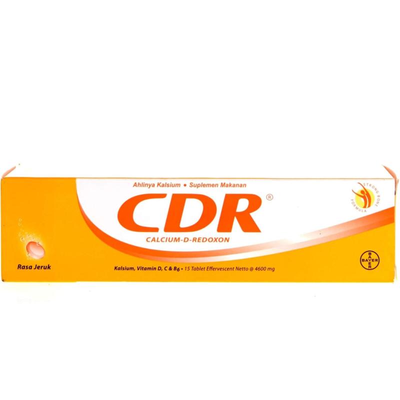 Jual CDR Effervescent Rasa Jeruk [15 Tablet] di Seller Sumarno mart ...
