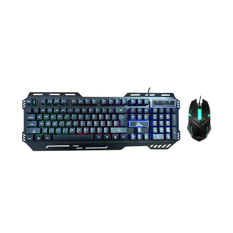 Jual Gaming Keyboard Mouse Komic KGM-690 – Rainbow LED Effect di Seller ...