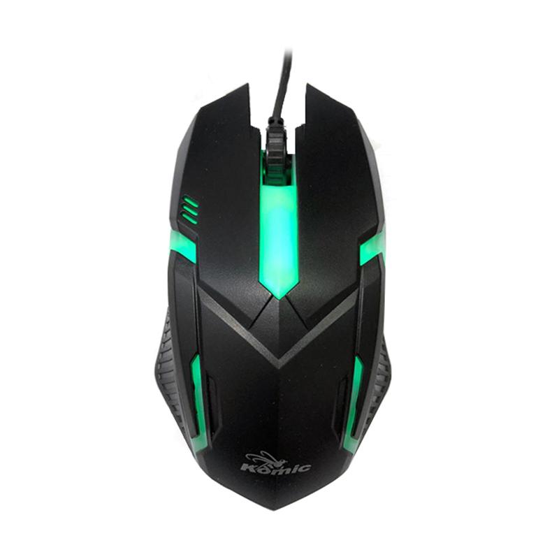 Jual Gaming Keyboard Mouse Komic KGM-690 – Rainbow LED Effect di Seller ...