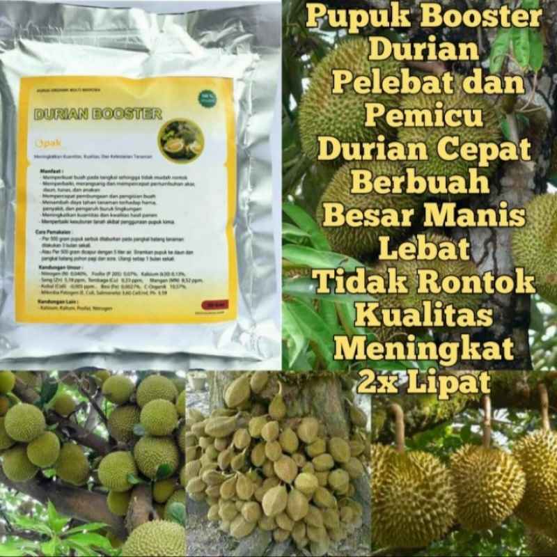 Jual Pupuk Organik Terbaik Pelebat dan Booster Durian Cepat Berbuah di Seller Agrokomplek Alami ...