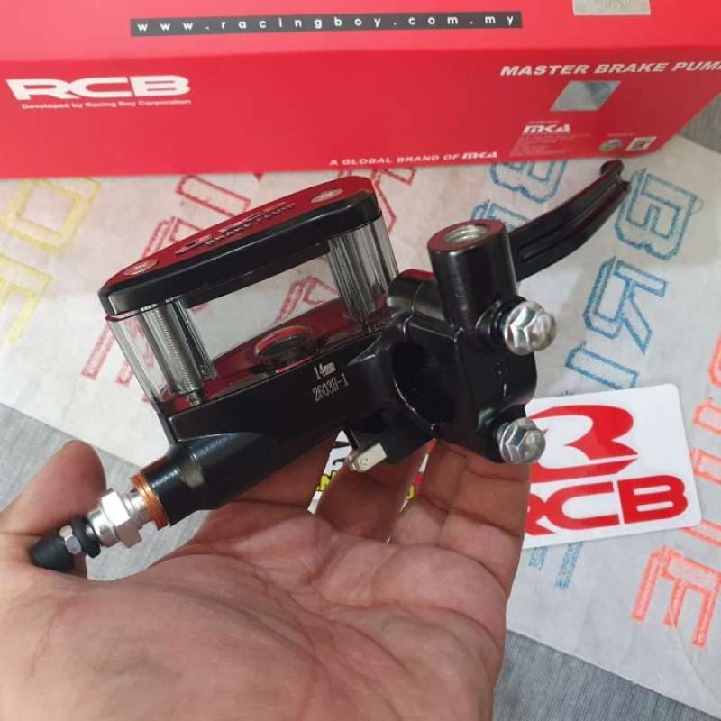 Promo Master Rem Rcb 14 Mm E-2 Kanan Hitam Diskon 7% Di Seller Frankiee ...
