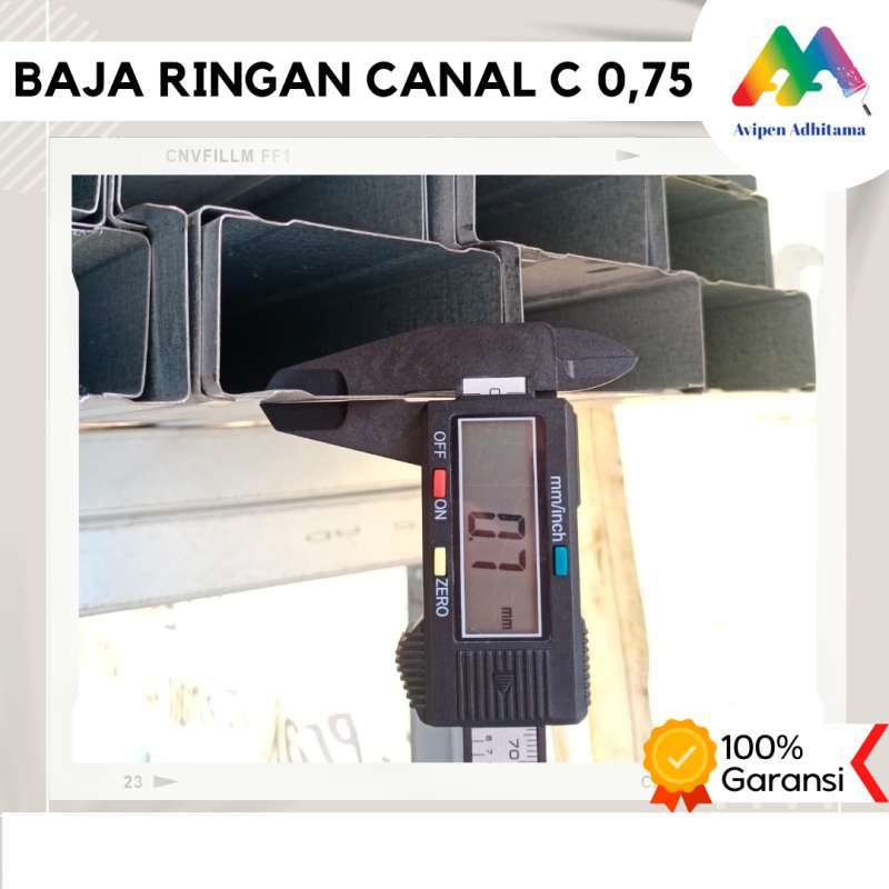 Jual Baja Ringan C75 Canal C 0.75mm Full 6 Meter Termurah Baja Ringan 0 ...
