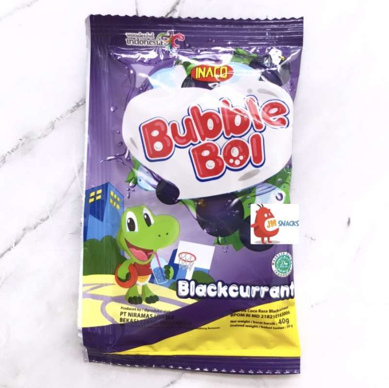 Jual Inaco Bubble Boi Jelly Rasa BLACKCURRANT [40 gr] di Seller ...