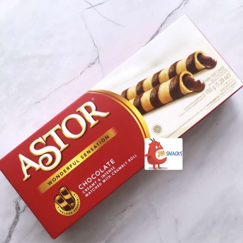 Jual Astor Wafer Roll [150 g] di Seller JMSNACKS - Kebon Lega, Kota ...