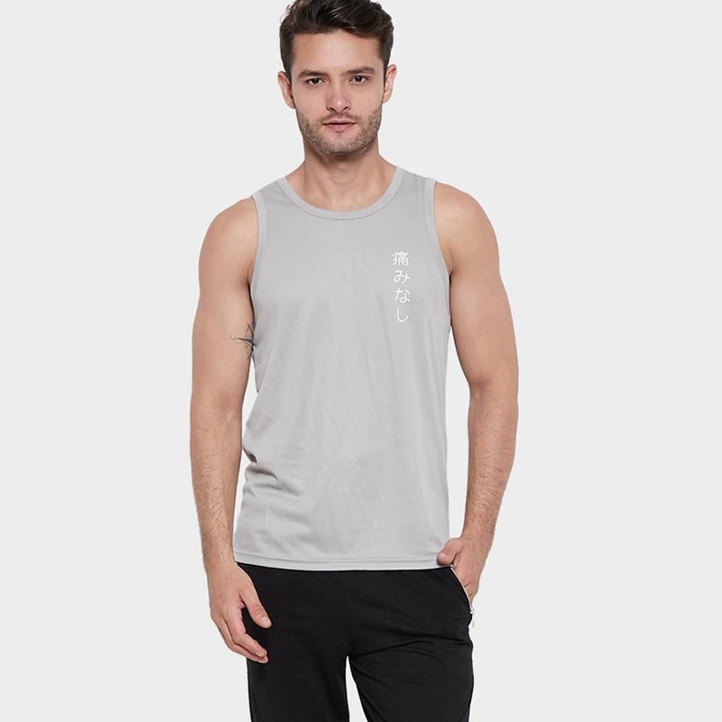 Jual Donson Back Katakana Tank Top Pria - Abu Abu Semua Ukuran di ...