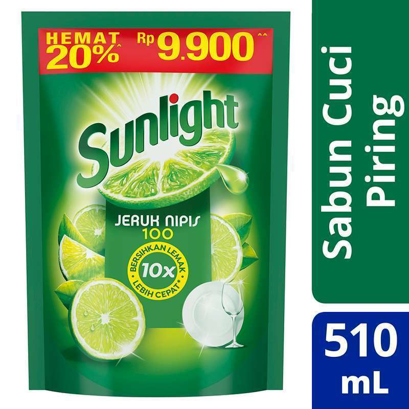 Jual Sunlight Sabun Cuci Piring Jeruk Nipis 510 ml di Seller SEMUBAYA - Keputih, Kota Surabaya ...