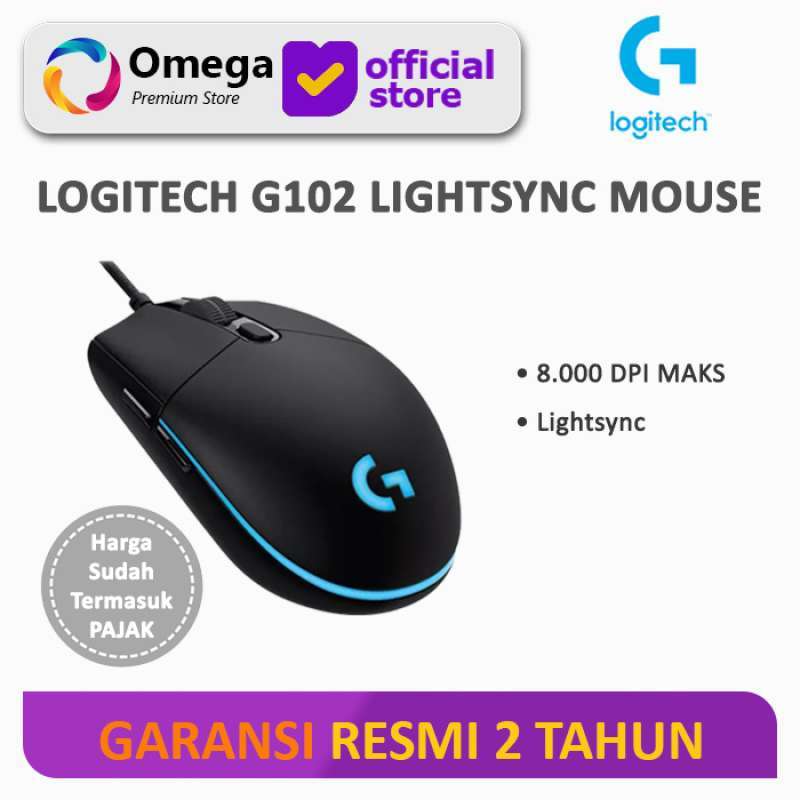 Jual Logitech G102 Lightsync Gaming Mouse - Hitam Di Seller Omega Premium Official Store - Jl ...