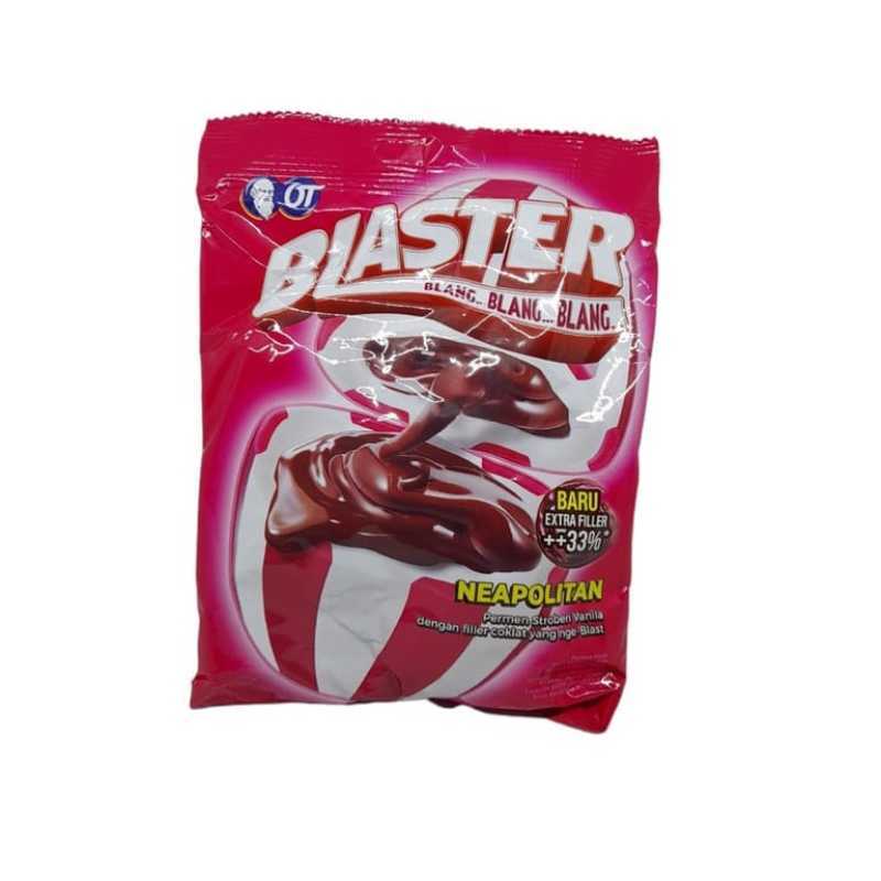 Jual Blaster Permen Belang isi Cokelat dengan rasa mint (isi 50pcs) di ...