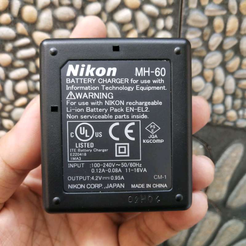 Promo Nikon Mh-60 Original Charger For Nikon En-el2 Diskon 53% Di Seller Yudhistira Jaya ...