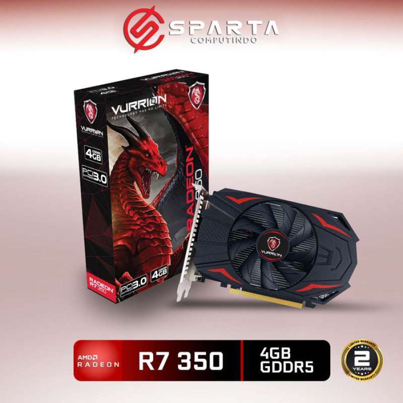 Promo Vga Card Amd Radeon R7 350 4Gb Gddr5 128 Bit Vurrion New Garansi ...