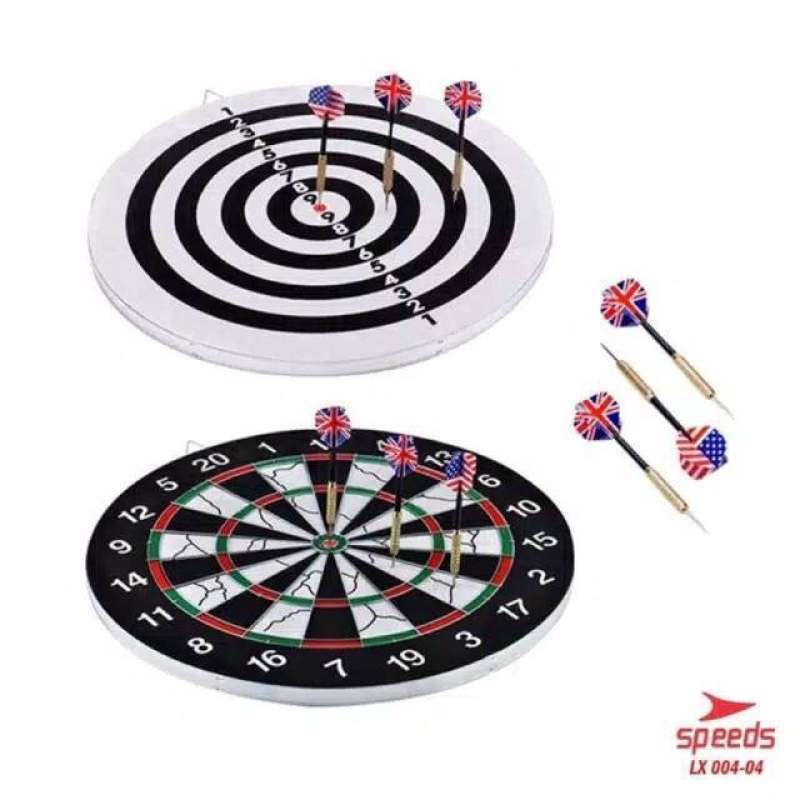 Promo Dart Game Besar 18 Inch / Papan Dart Board Besar Ukuran 46 Cm 004 ...