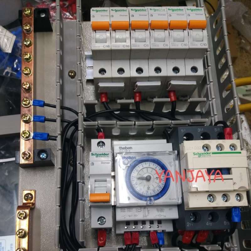 Jual Panel Timer Lampu Taman Timer Pembagi Lampu Panel Timer Penerangan Di Seller Sentra