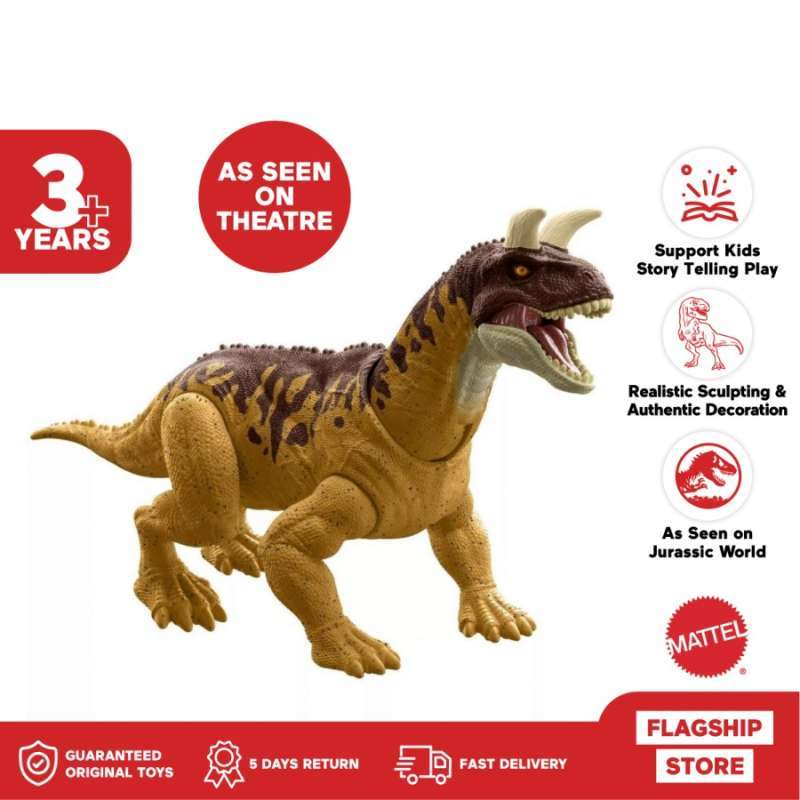 Jual Jurassic World Wild Pack Shringasaurus - Mainan Action Figure di ...