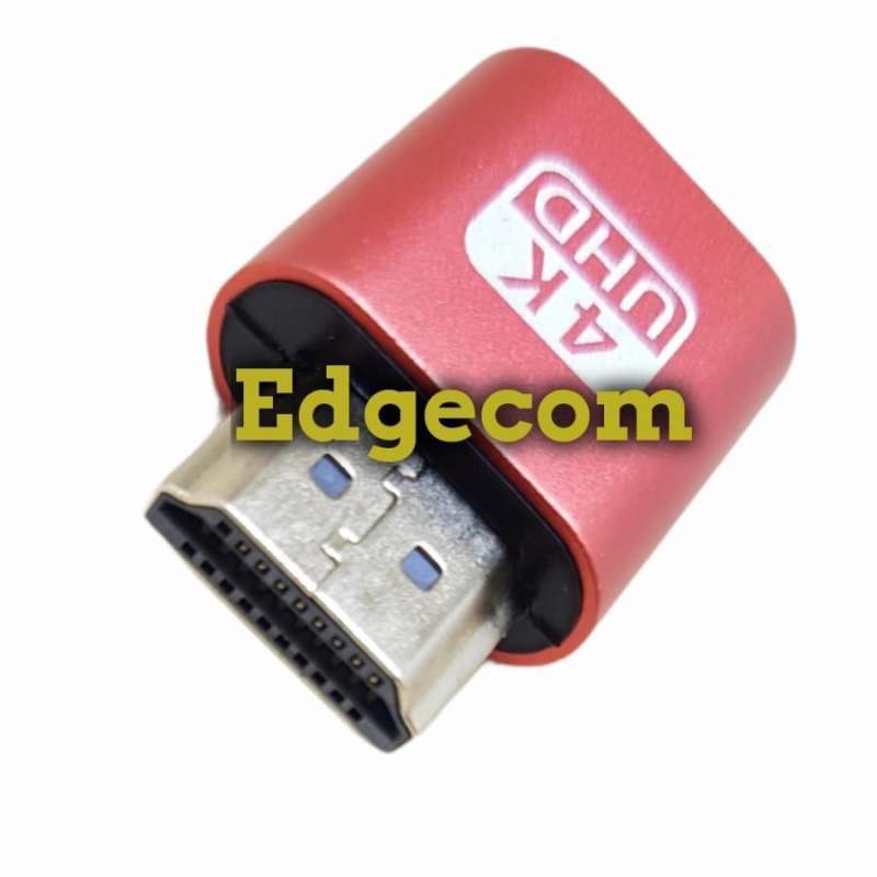 Jual Hdmi Dummy Plug 4k Uhd - Merah Di Seller Edgecom - Ancol, Kota ...