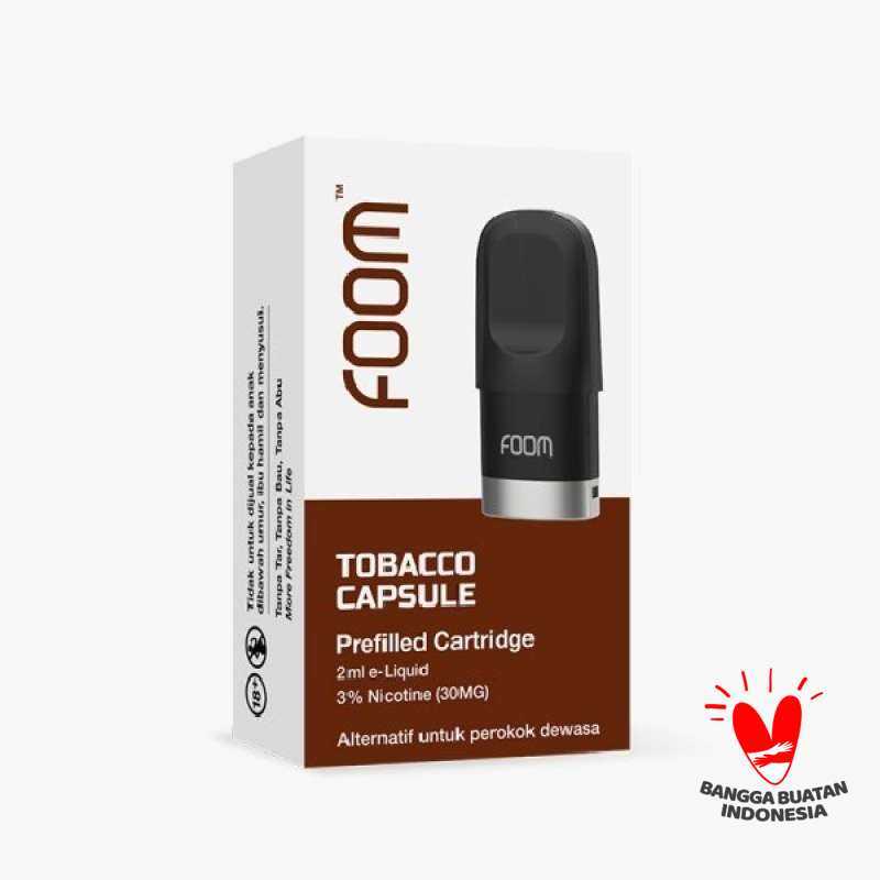 Jual Foom Tobacco Capsule Prefilled Cartridge 2ML / Catridge Foom X di ...