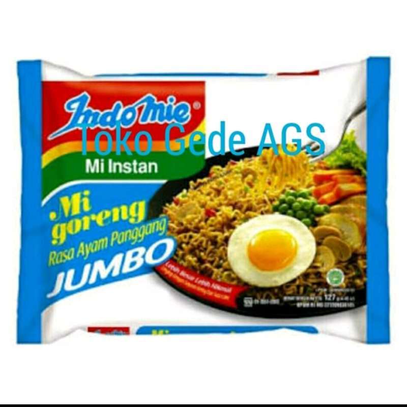 Promo Mie Goreng Jumbo Indomie Rasa Ayam Panggang 1 Dus isi 24 pcs x ...