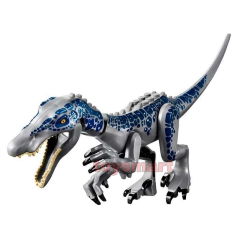 Promo LEGO DINOSAUR JURASSIC WORLD VELOCIRAPTOR BLUE RAPTOR MAINAN ...