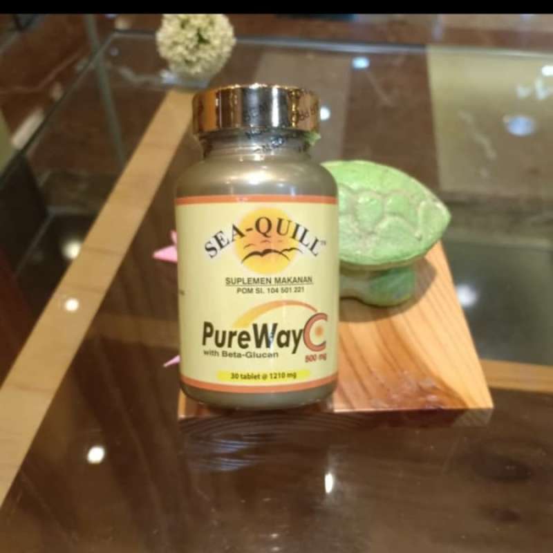 Jual SEA QUILL VITAMIN C PURE WAY C 500'30 tab di Seller Moiraa Shop ...