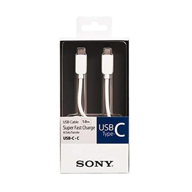 Jual SONY CP-CC100 USB Type C to Type C Cable Charging & Transfer Data ...