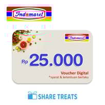 Promo Voucher Belanja Digital Indomaret Rp 25 000 Diskon 5 Di Seller