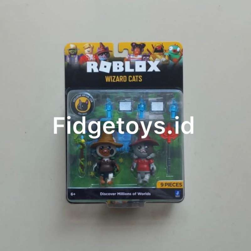 Jual Roblox Celebrity Collection - Wizard Cats di Seller fidgetoys.id ...