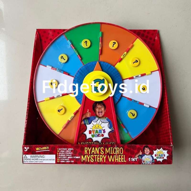 Jual Ryan's World Micro Mystery Wheel di Seller fidgetoys.id - Karet ...