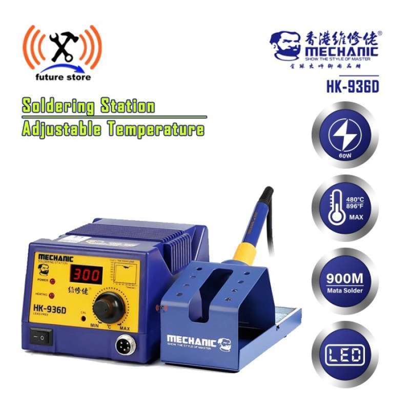 Promo Mechanic Hk-936D Solder Station - Soldering Station - Mesin Solder Ori Diskon 99% di ...