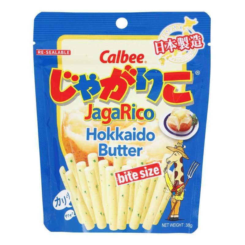 Jual Calbee Jagarico Bite Size Snack Hokkaido Butter Di Seller Gunung ...