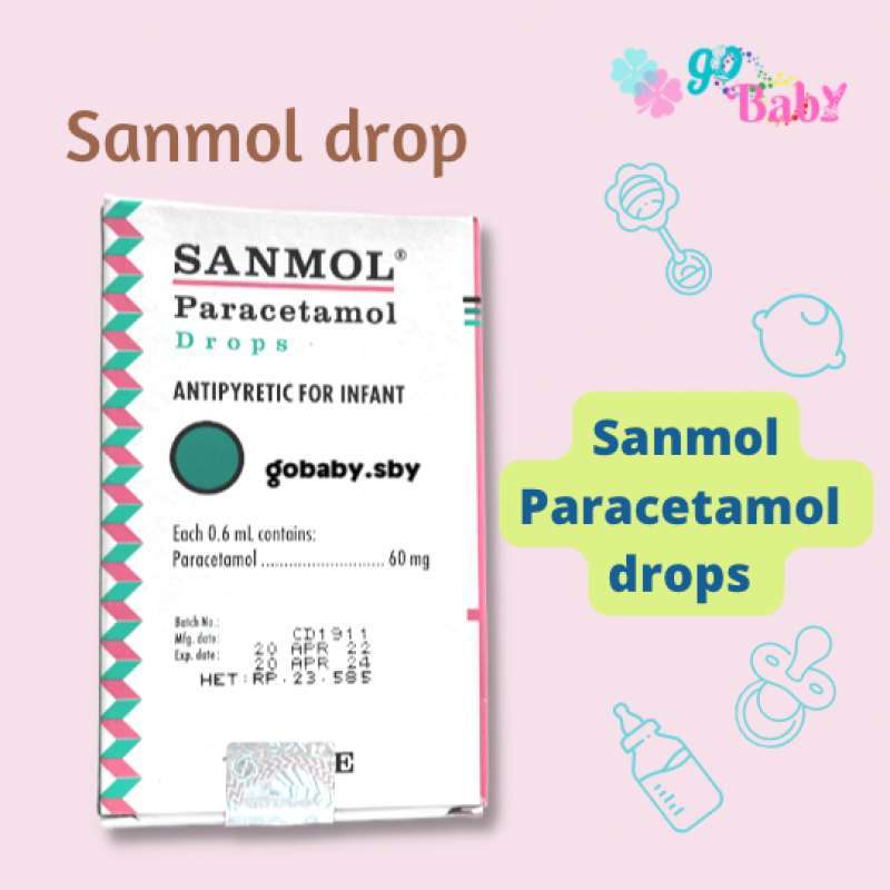 Jual Sanmol paracetamol drops di Seller gobaby.sby - Mojo, Kota ...