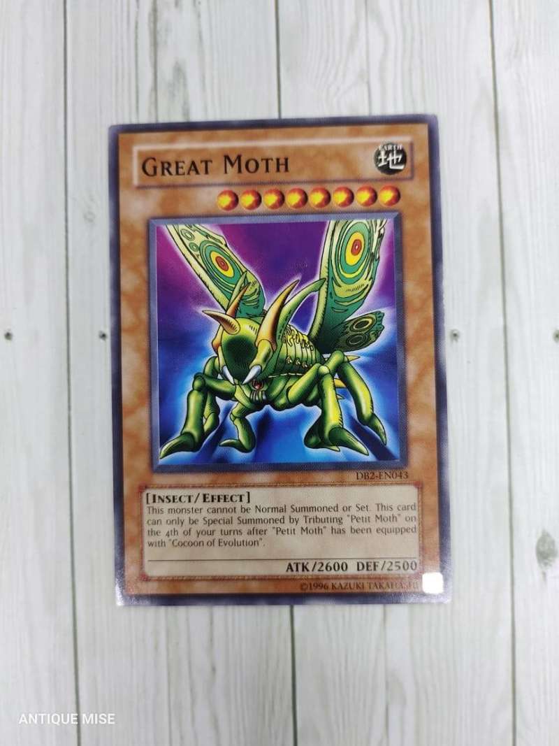 Jual Kartu Yugioh Original Great Moth Seri Db2 di Seller antique mise ...