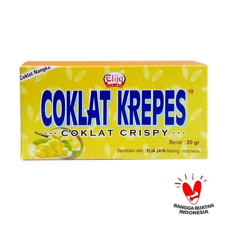Jual FS - Elija Rasa Nangka Coklat Krepes Kue Kering [20 g] di Seller ...