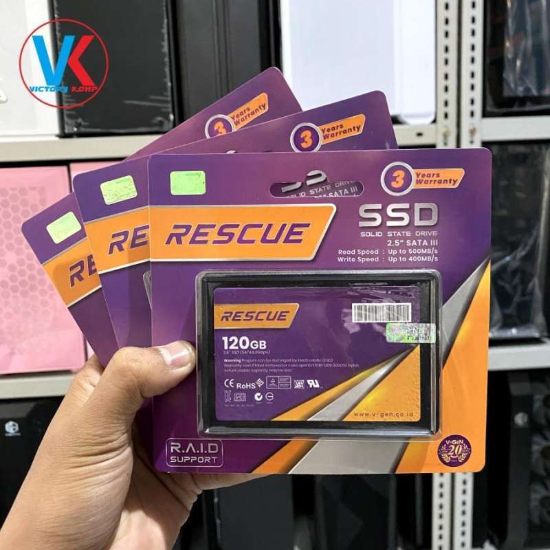 Jual V-Gen Rescue 120 GB Sata SSD 2,5 120gb ssd vgen VGEN V GEN V - Gen ...