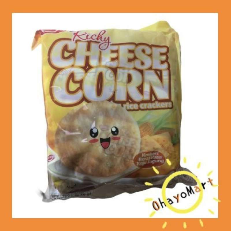Jual Naraya Richy Cheese Corn Besar / Krekers Beras rasa Jagung 230g di ...