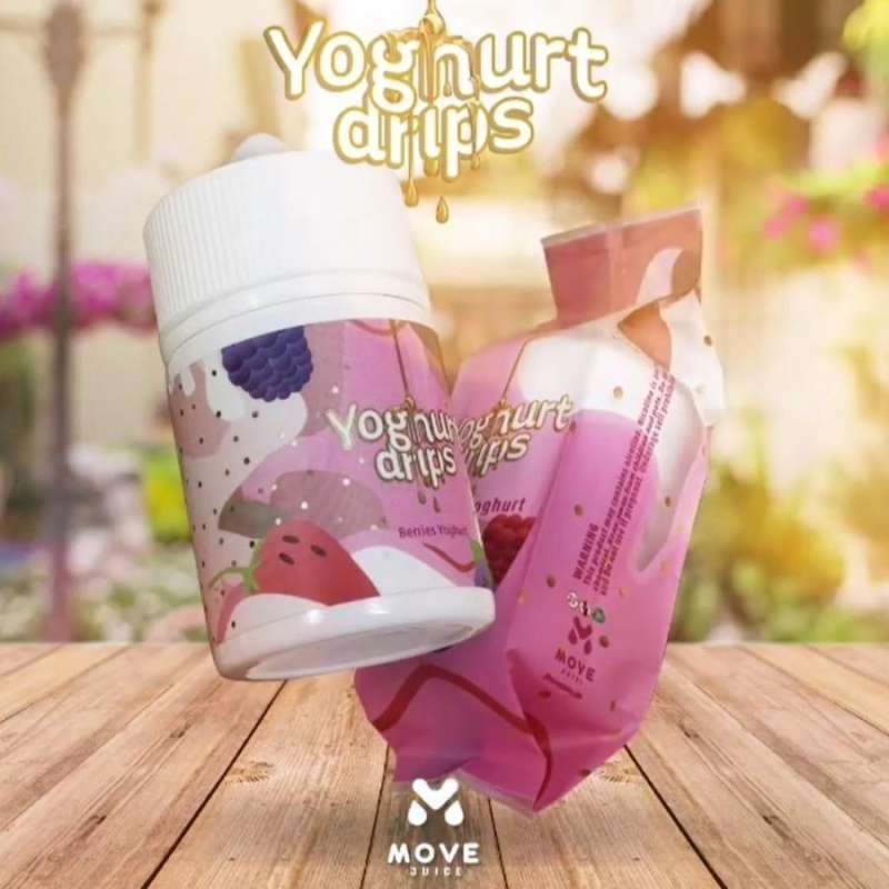 Jual Yoghurt Drips V1 Berries Yoghurt 60ML by Move Juice - Liquid ...